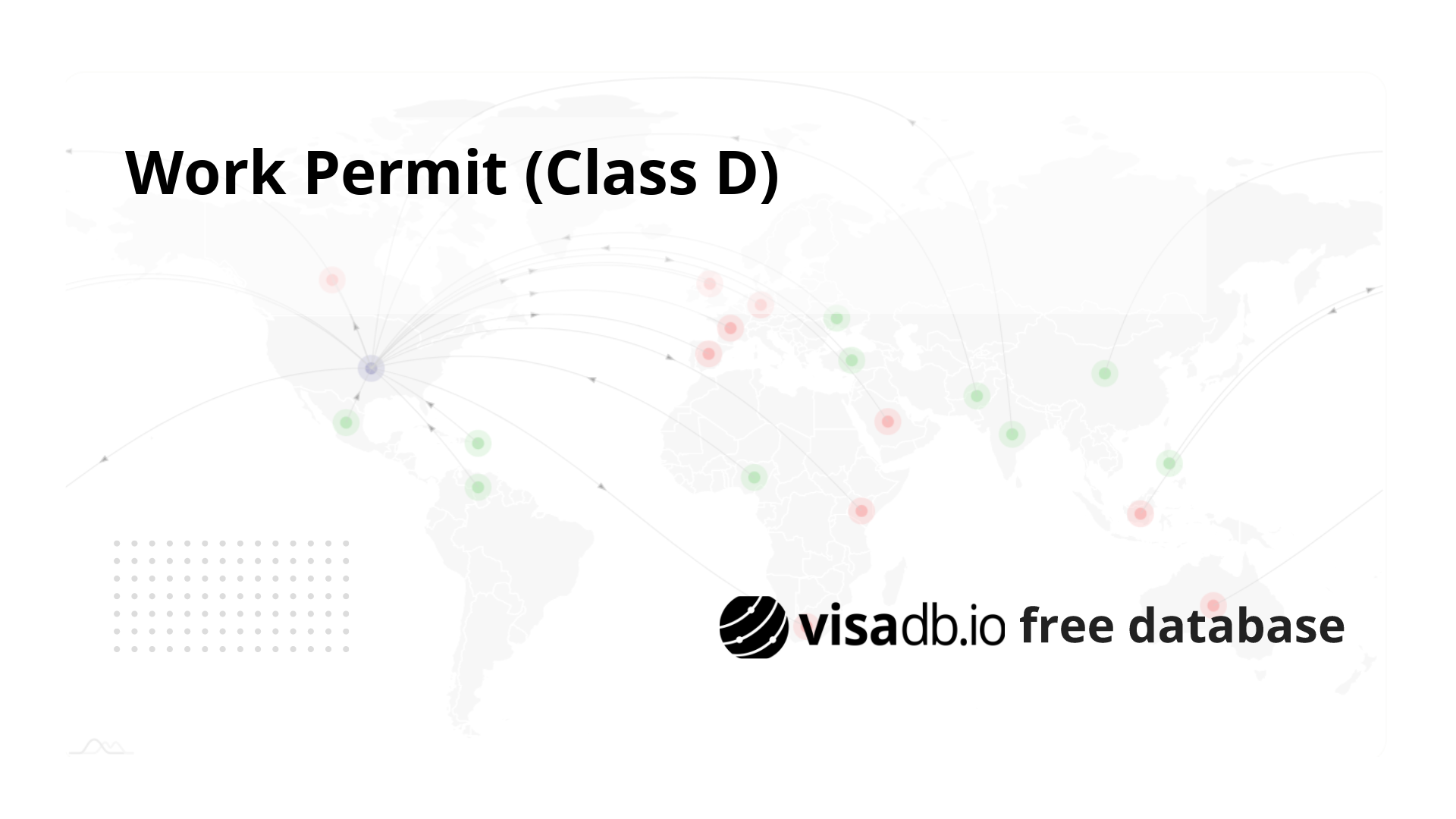 Work Permit (Class D) for Kenya